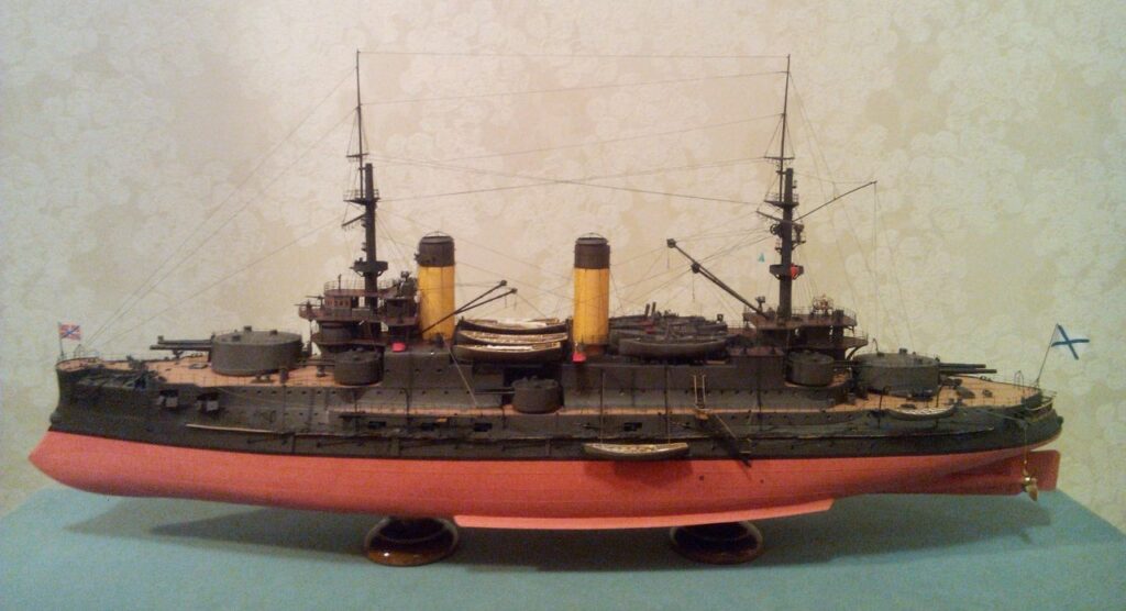 Battleship Borodino – World Championsip of model ships Rijeka 2021