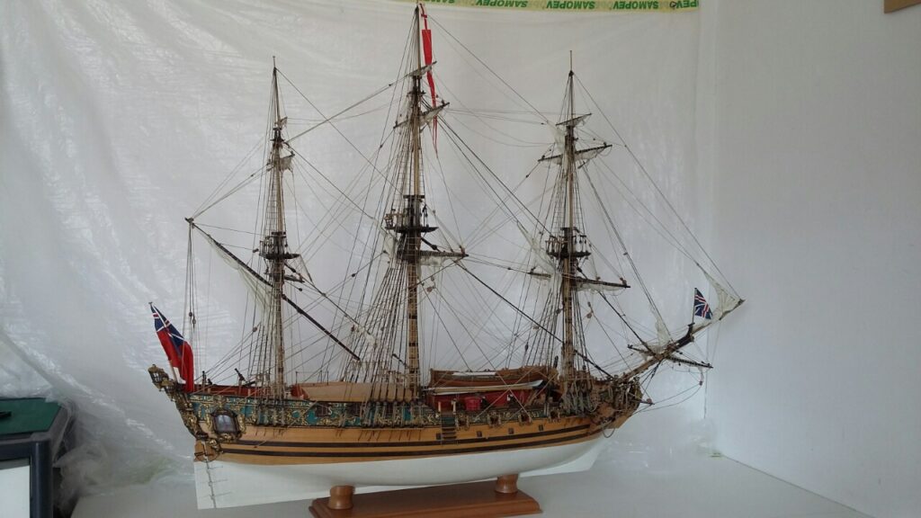 Sailing ship HMS Royal Caroline – World Championsip of model ships ...
