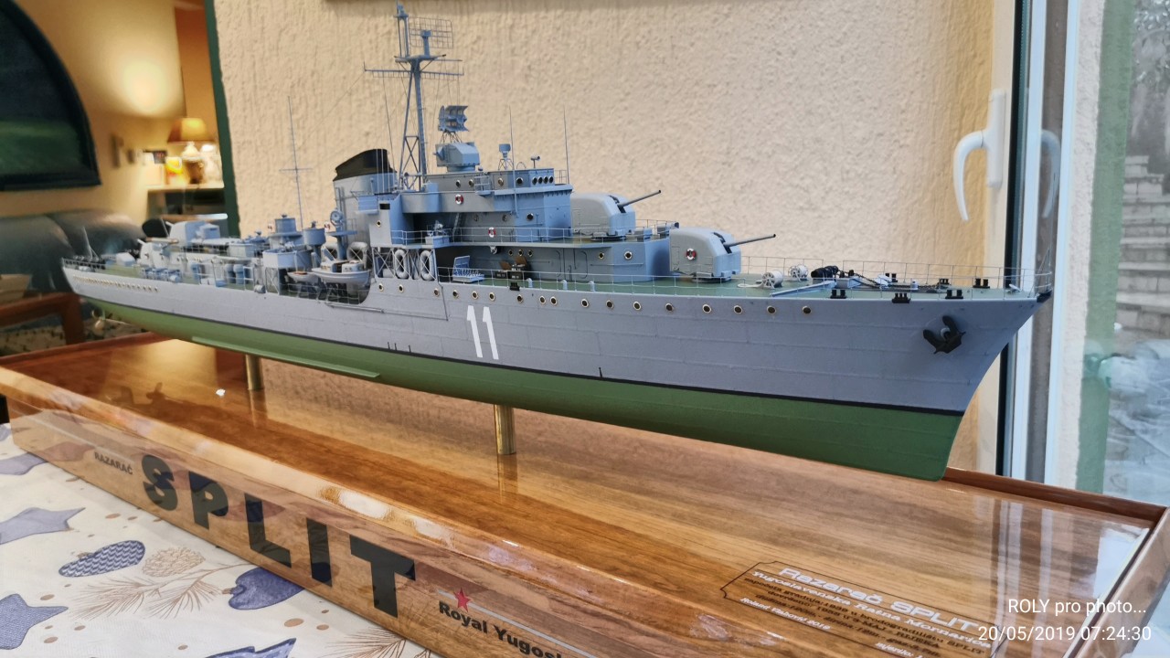 Destroyer Split – World Championsip of model ships Rijeka 2021